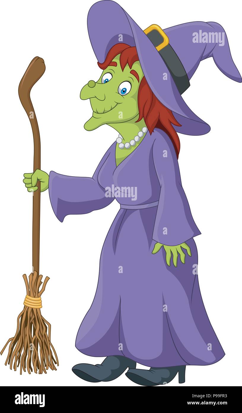 Cartone animato strega immagini e fotografie stock ad alta risoluzione ...