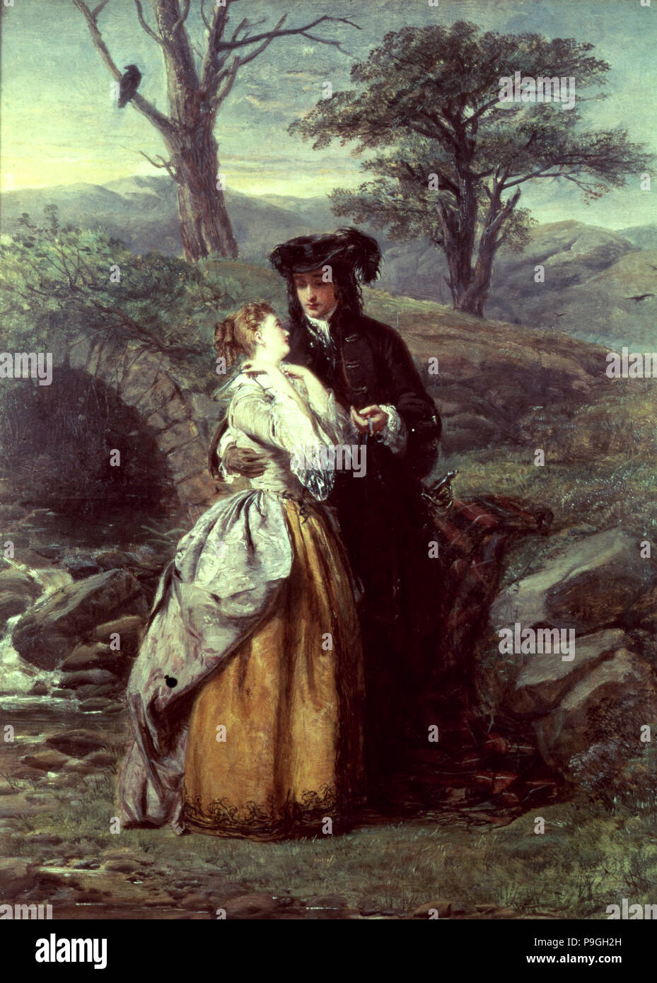 Tabella intitolata "La sposa di Lammermoor " Walter Scott romanzo che ...