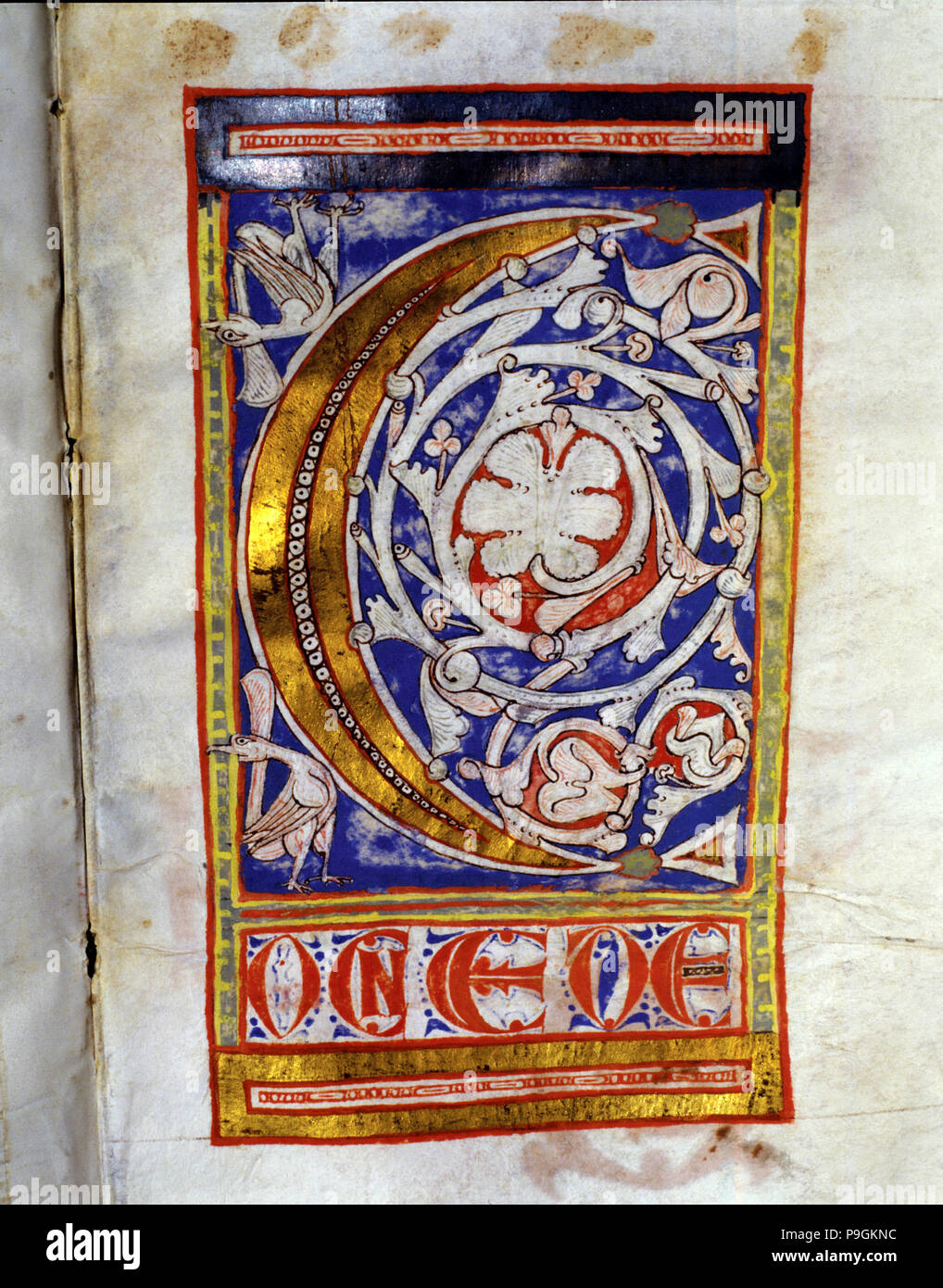 Capolettera miniato immagini e fotografie stock ad alta risoluzione - Alamy