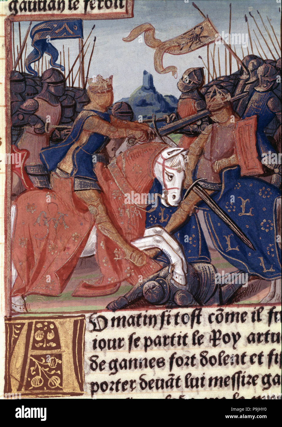 Artú cavalieri della tavola rotonda immagini e fotografie stock ad alta ...