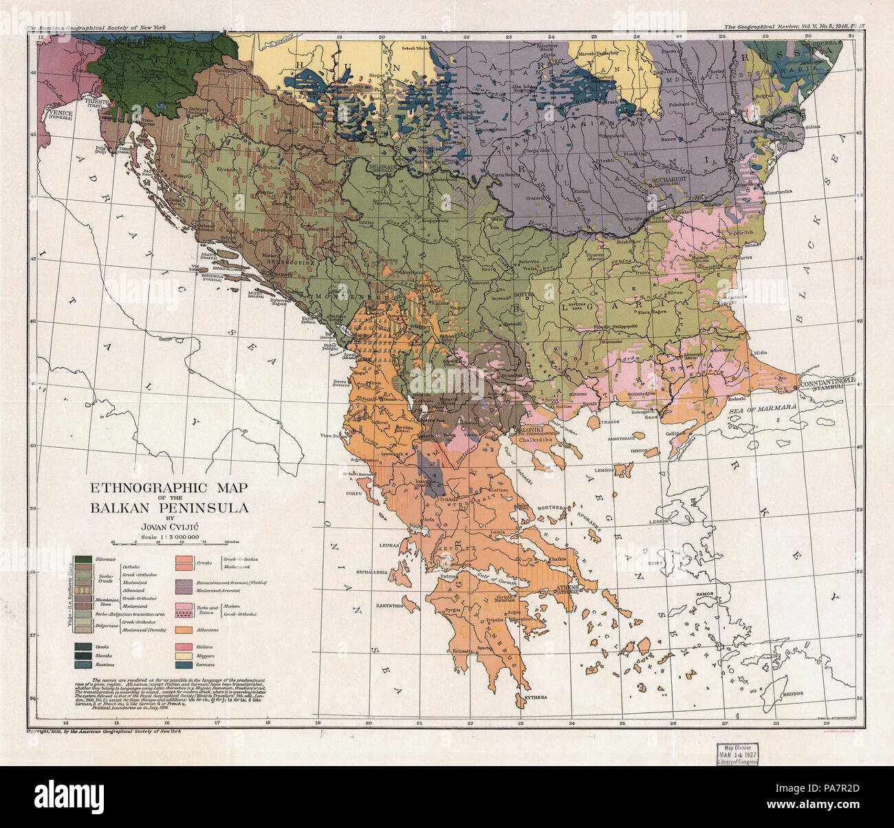 Mappa etnografica immagini e fotografie stock ad alta risoluzione - Alamy