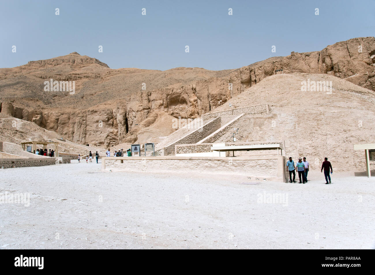 La tomba del faraone Tutankhamon (King Tut), rinomato per la sua ...