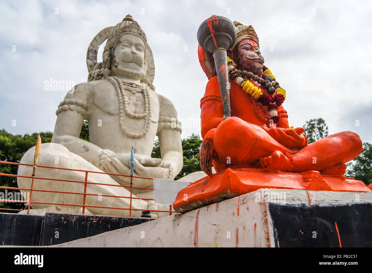 Dio indiano hanuman immagini e fotografie stock ad alta risoluzione - Alamy
