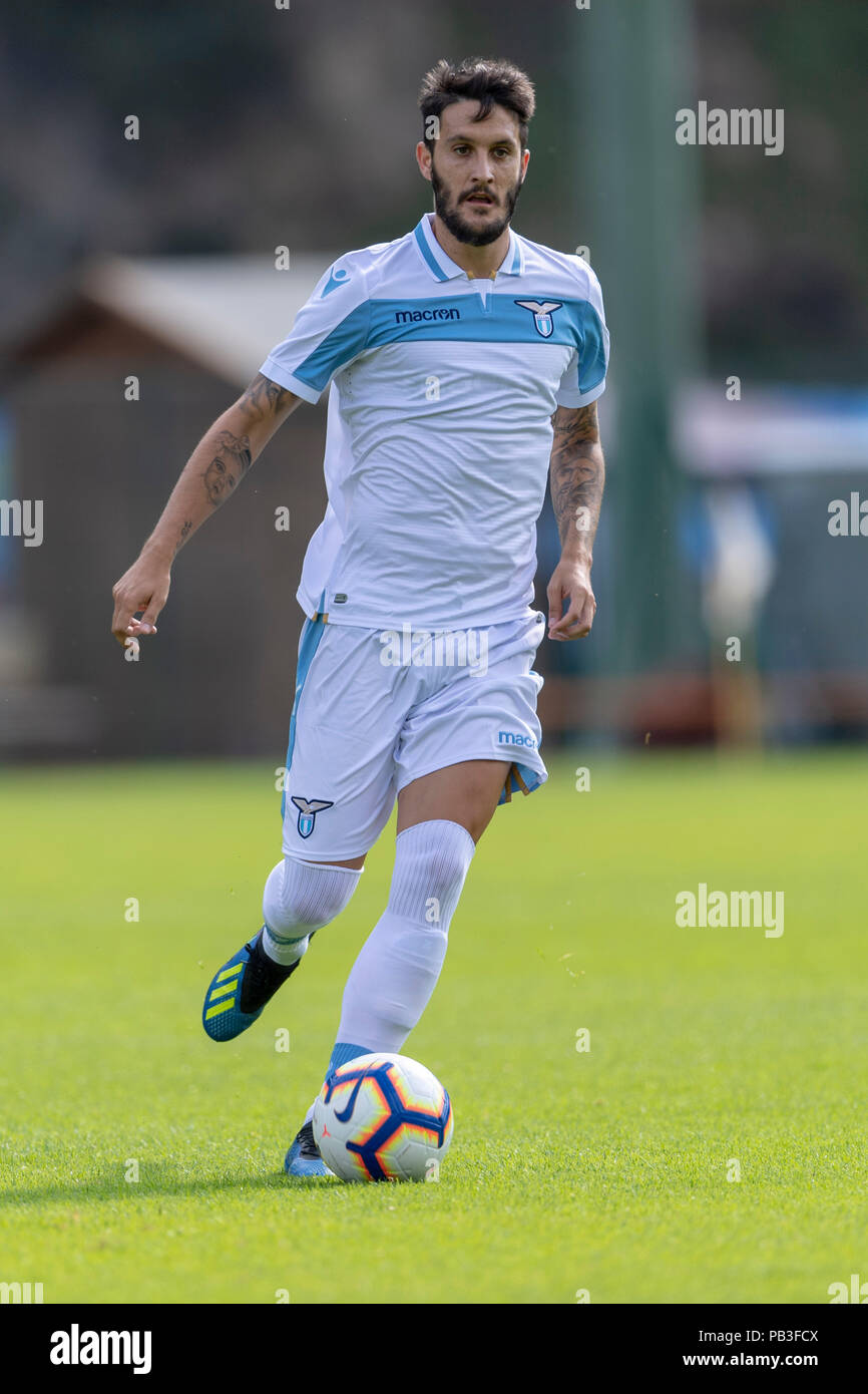 Luis Alberto Romero Alconchel (Lazio) durante l'italiano la pre ...