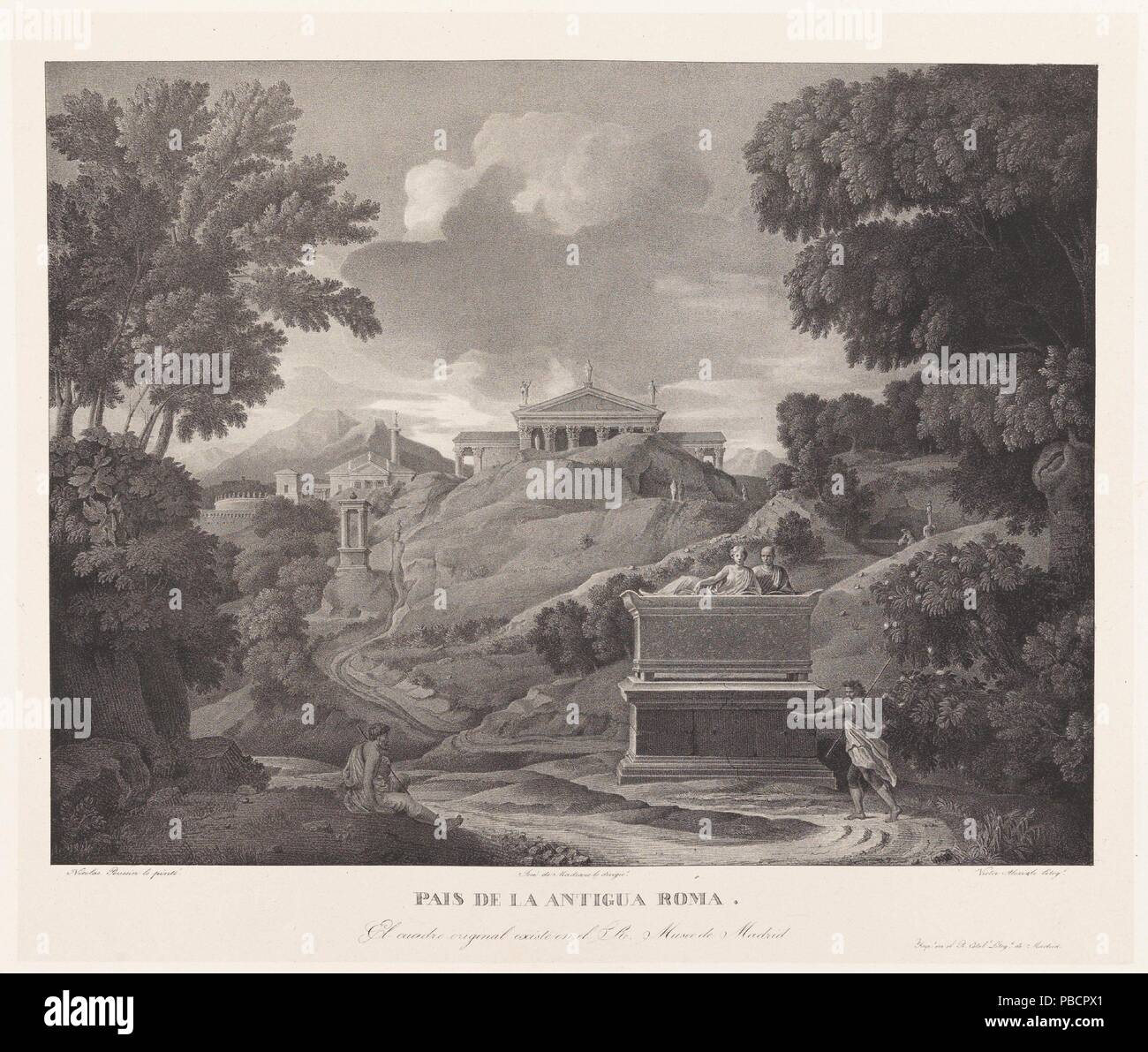 José de Madrazo y Agudo; reale Litográfico Establecimiento de Madrid ...