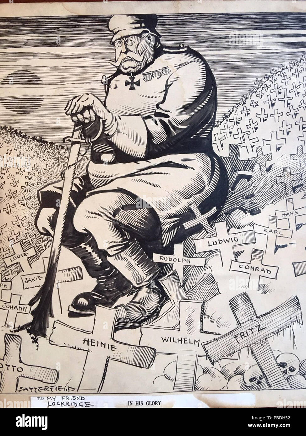 Kaiser wilhelm cartoon immagini e fotografie stock ad alta risoluzione ...