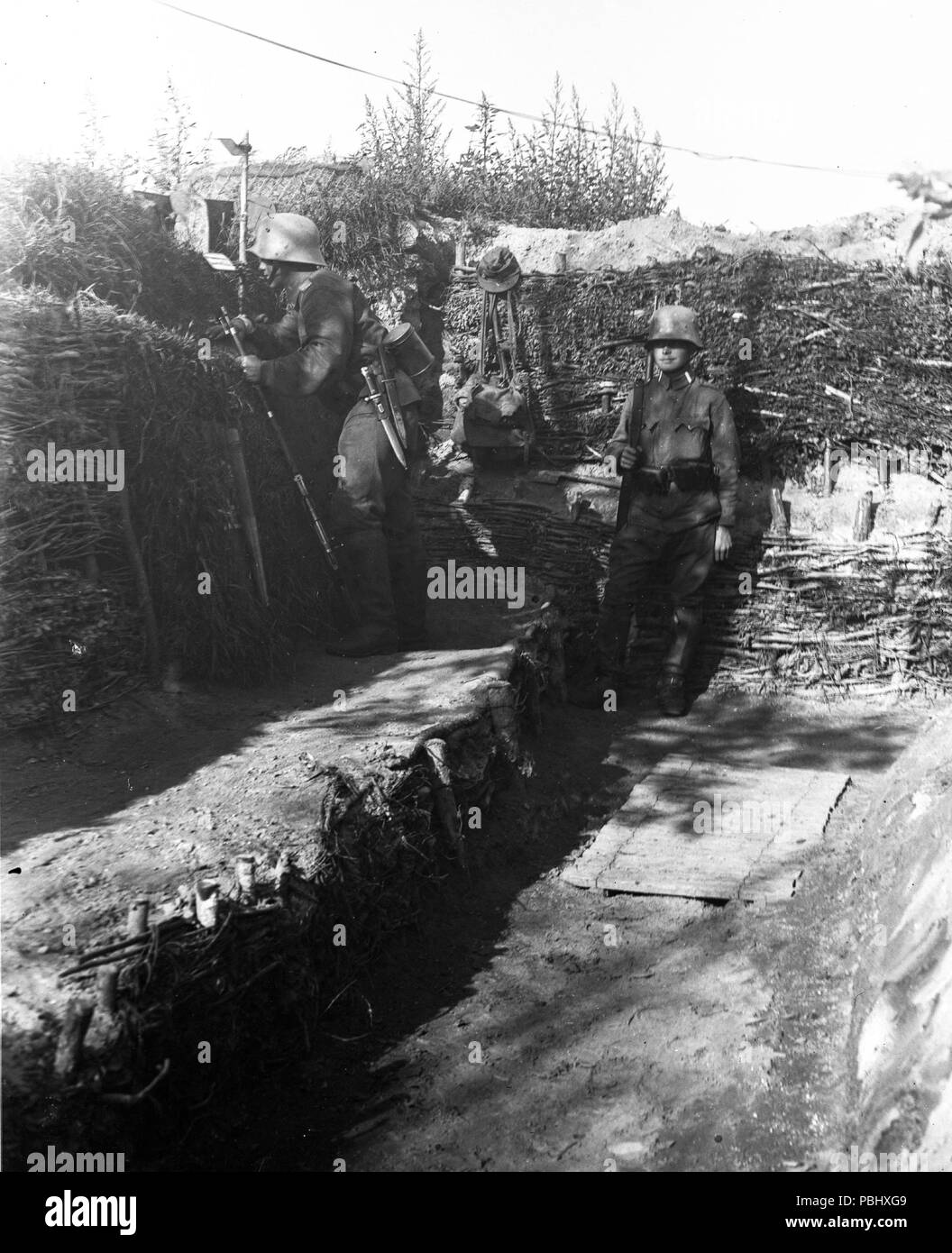 Trincea della prima guerra mondiale immagini e fotografie stock ad alta ...