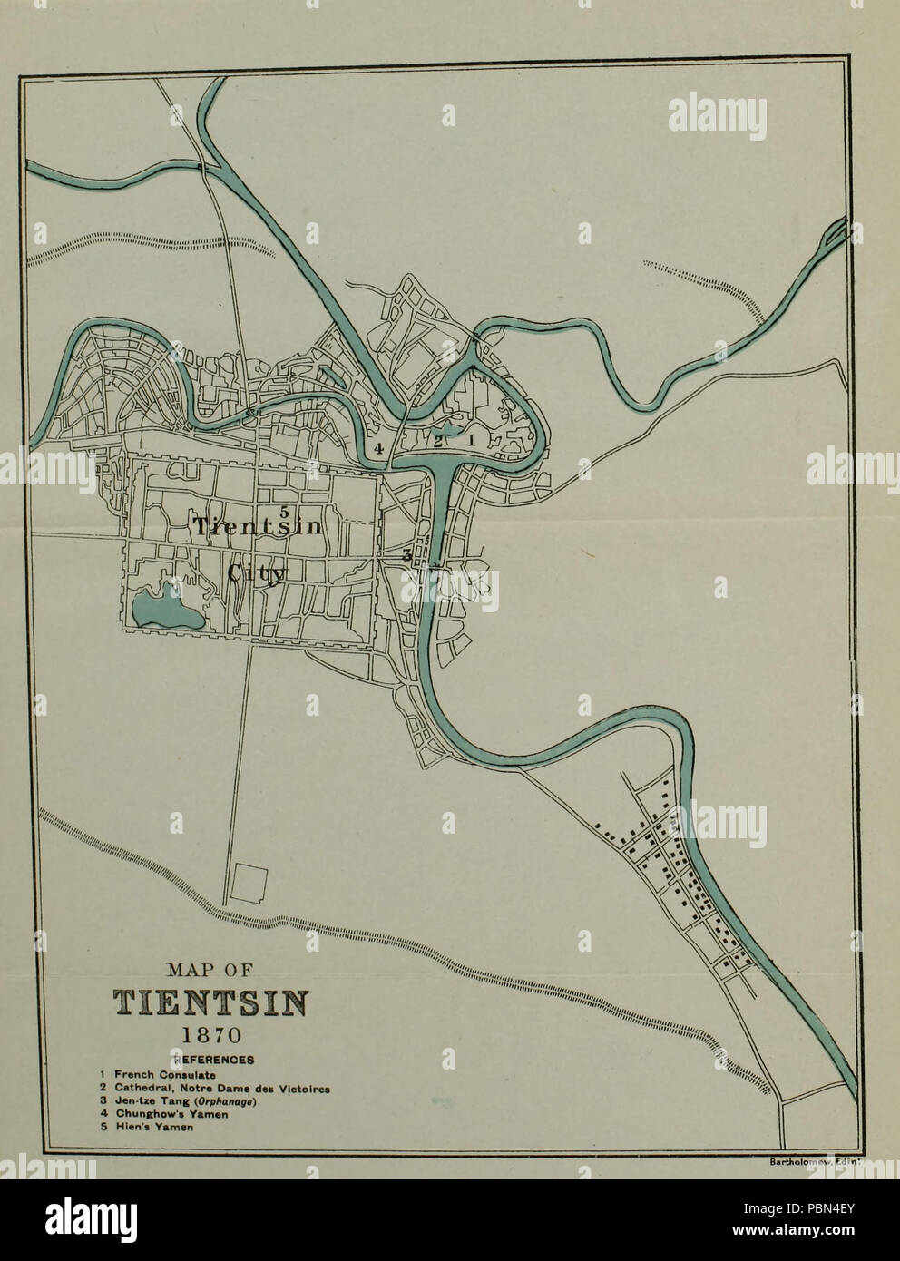 Tientsin mappa immagini e fotografie stock ad alta risoluzione - Alamy