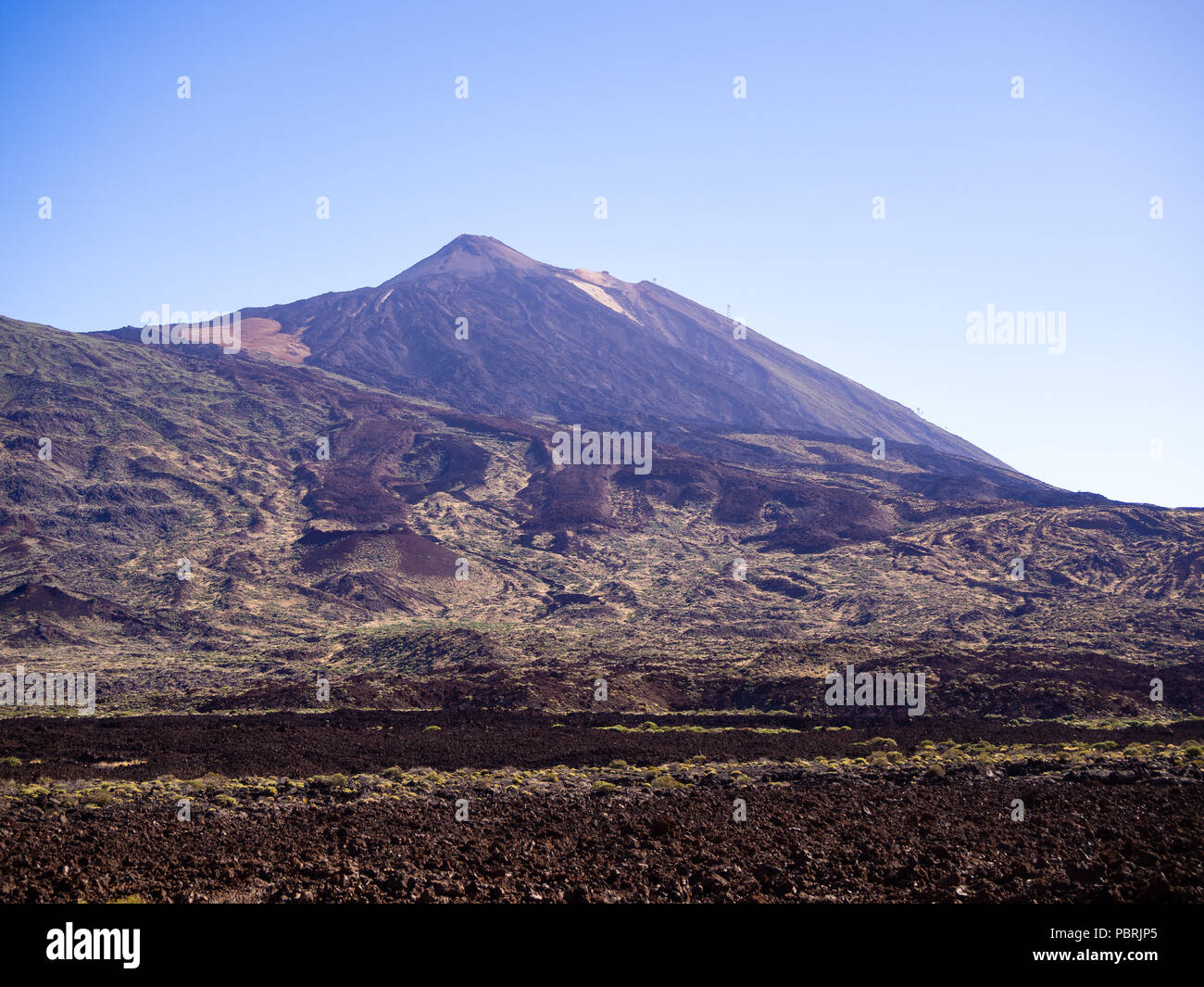 Il monte Teide è la terza più alta struttura vulcanica e più voluminosa ...