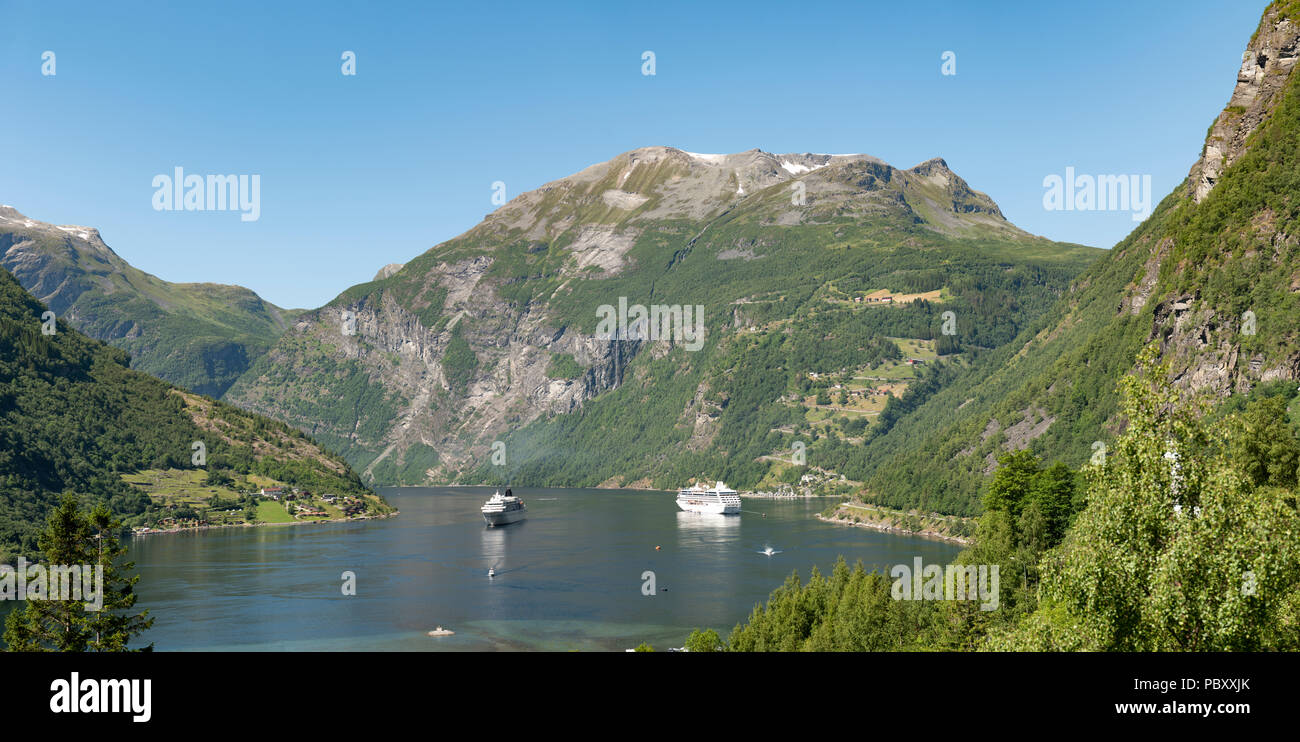 Fiordi norvegesi da crociera immagini e fotografie stock ad alta ...