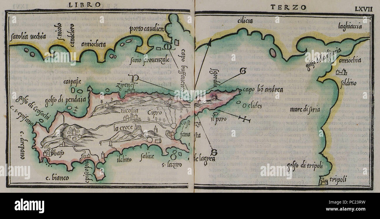 Mappa di cipro immagini e fotografie stock ad alta risoluzione - Alamy