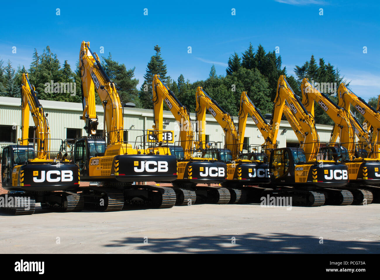 Jcb scavatori meccanici immagini e fotografie stock ad alta risoluzione ...