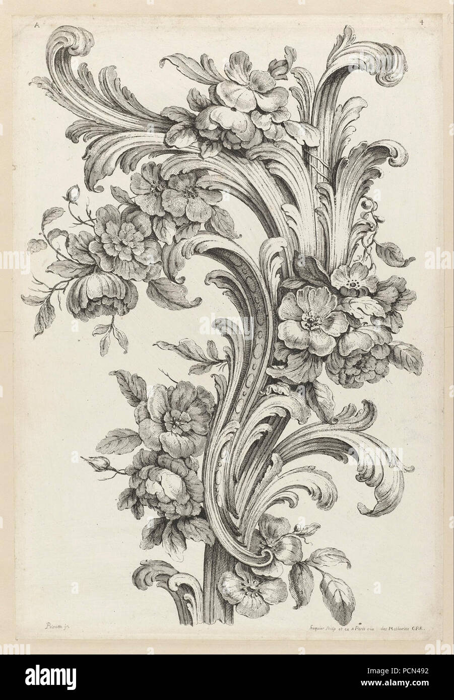 Disegno foglia d'acanto immagini e fotografie stock ad alta risoluzione ...