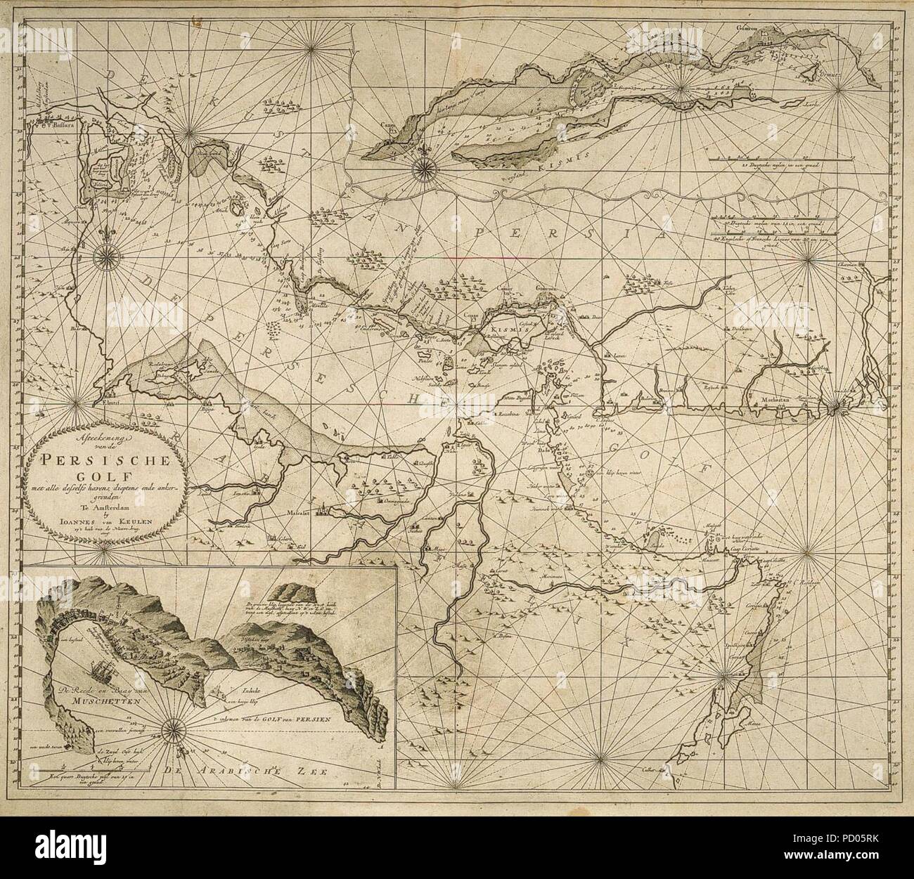 Mappa del golfo persiano immagini e fotografie stock ad alta ...
