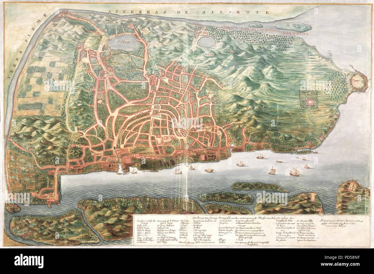 Mappa di goa immagini e fotografie stock ad alta risoluzione - Alamy