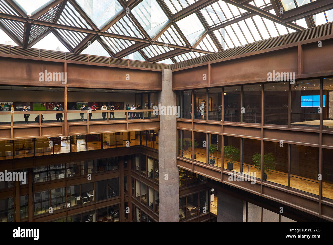 Ford foundation building new york immagini e fotografie stock ad alta ...