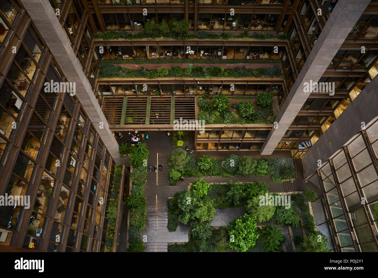 Ford foundation building new york immagini e fotografie stock ad alta ...