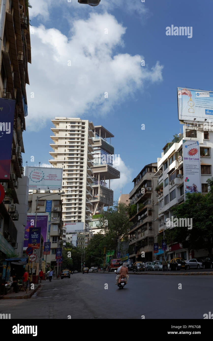 Mukesh ambani house immagini e fotografie stock ad alta risoluzione - Alamy
