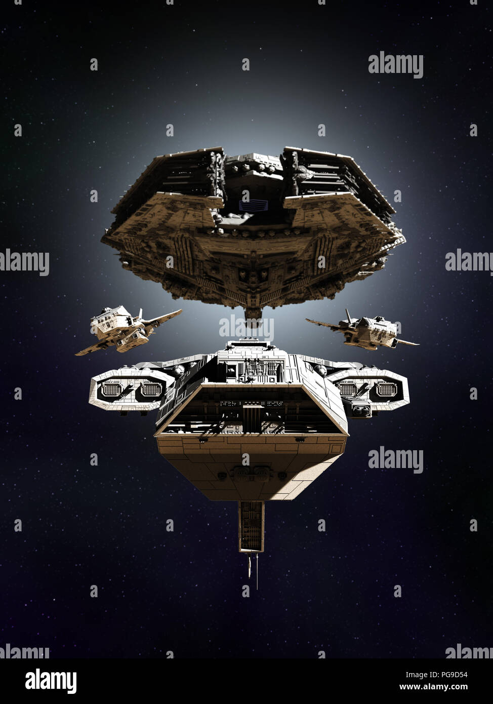 Trasporto nello spazio profondo immagini e fotografie stock ad alta ...