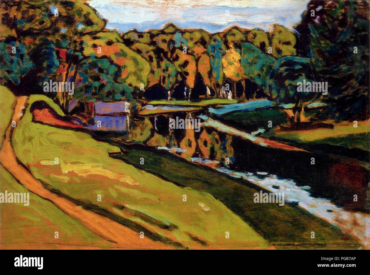 VASSILIJ KANDINSKY NEI PRIMI DEL SECOLO, PERIODO DI MURNAU CON GABRIELE ...