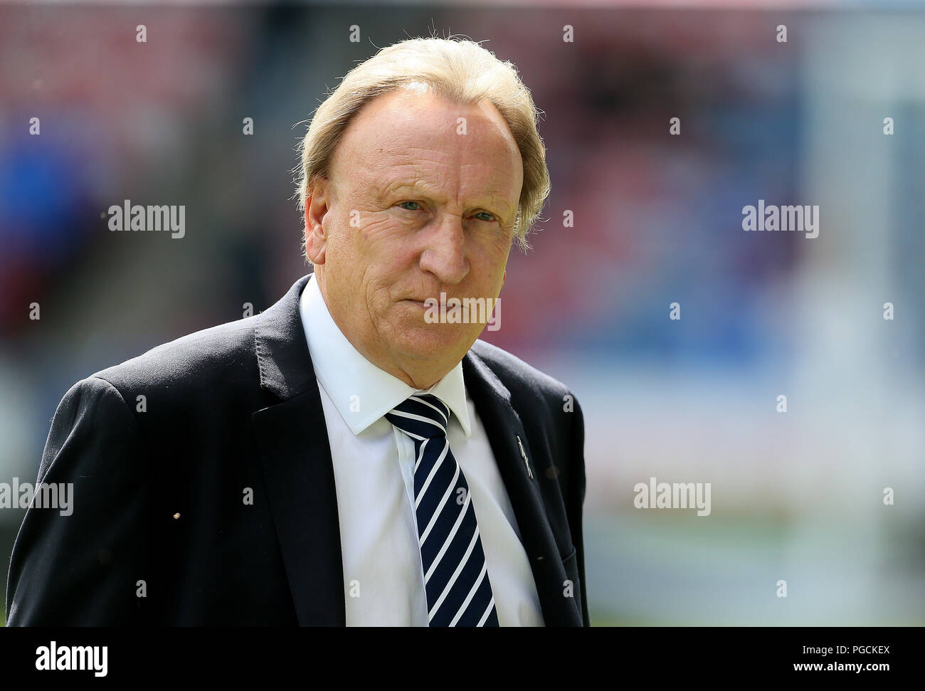 Cardiff city manager neil warnock prima di immagini e fotografie stock ...