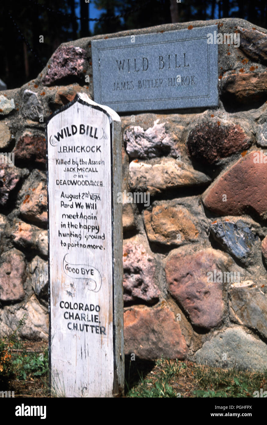 Tomba di wild bill hickok immagini e fotografie stock ad alta ...