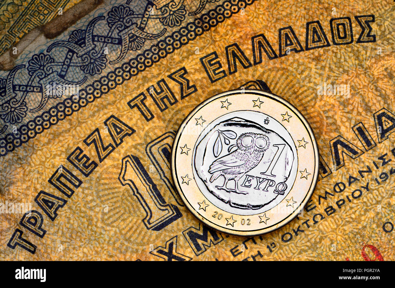 Banconota grecia immagini e fotografie stock ad alta risoluzione - Alamy
