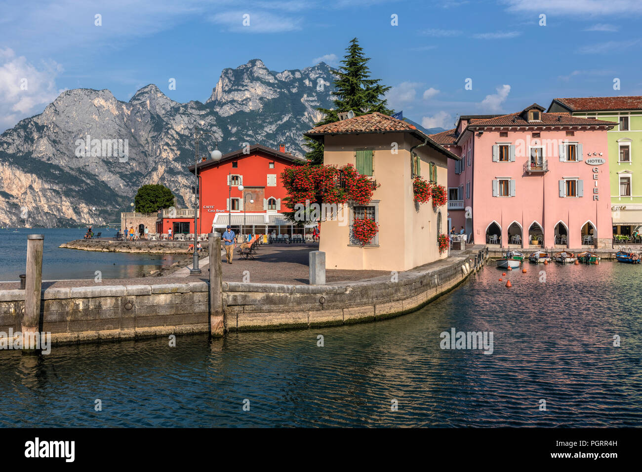 Lake garda and torbole town immagini e fotografie stock ad alta ...