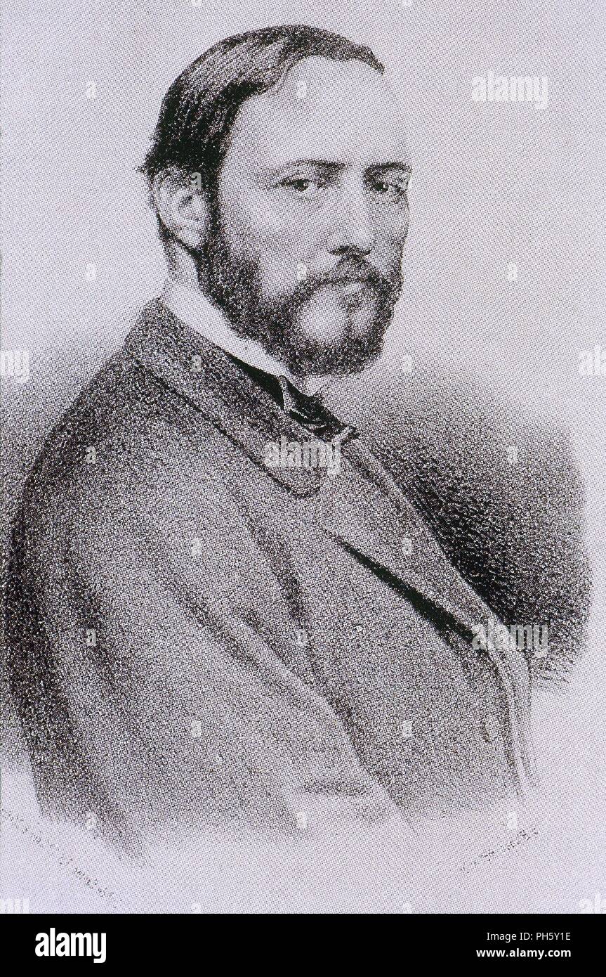 1st marquis of los castillejos juan prim immagini e fotografie stock ad ...