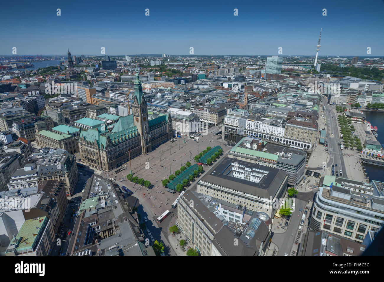 Altstadt mit luftaufnahme immagini e fotografie stock ad alta ...