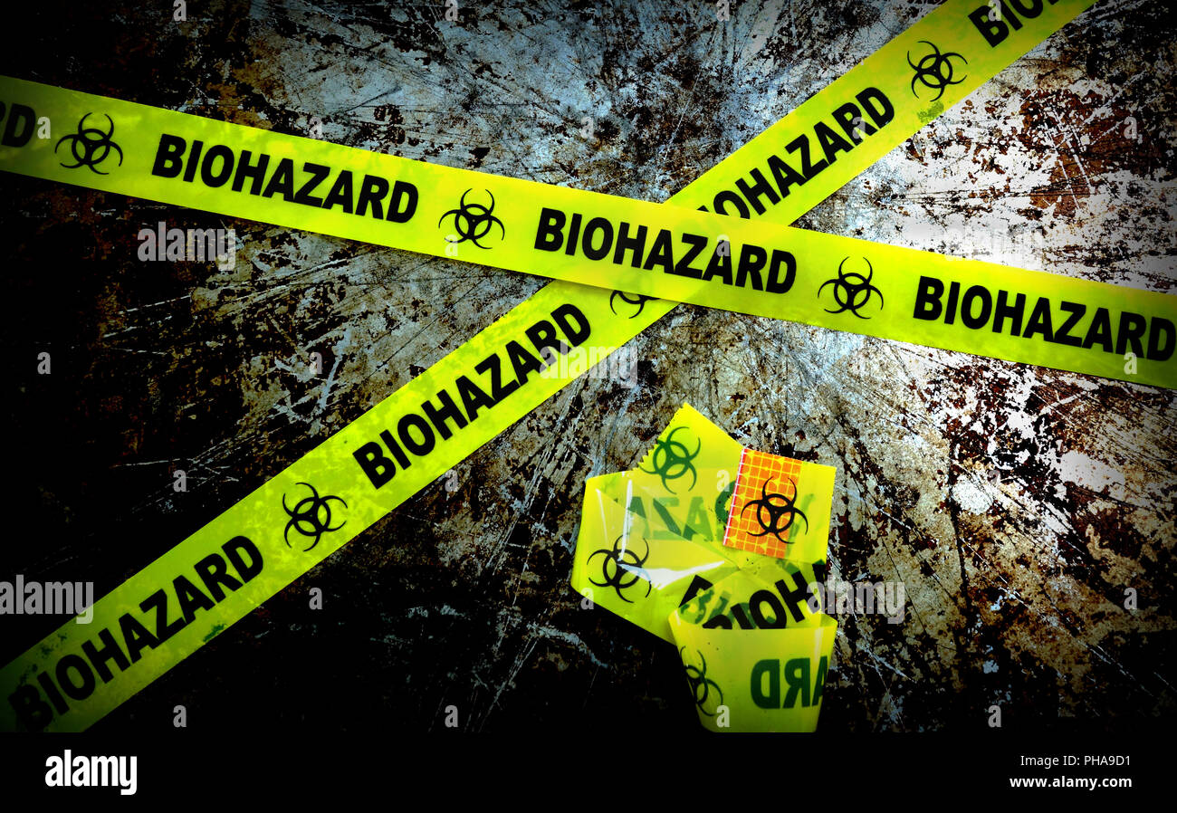 Bio hazard warning background immagini e fotografie stock ad alta ...