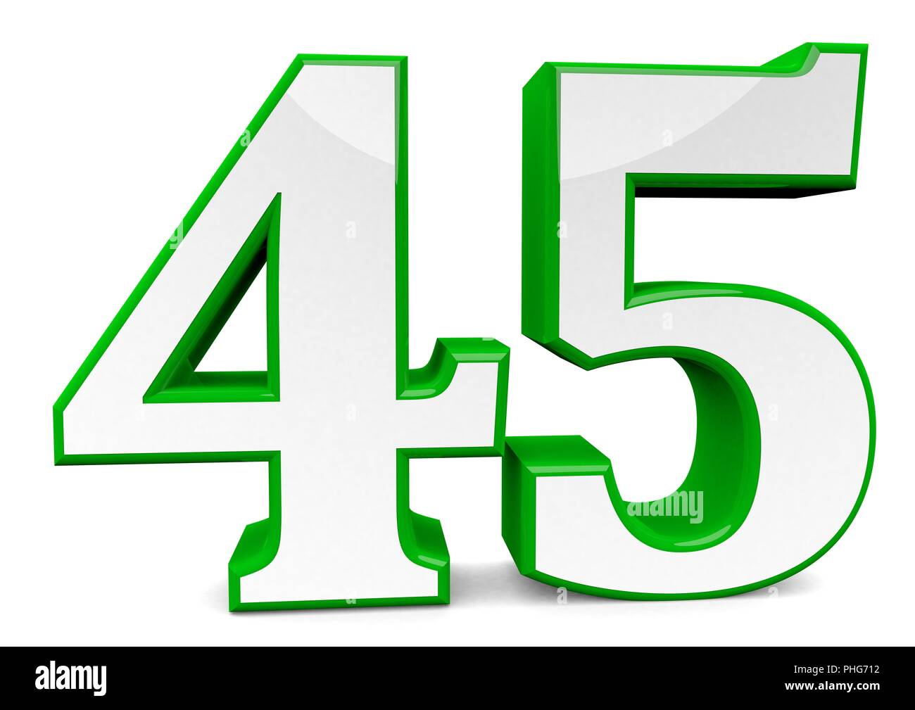 Numero verde immagini e fotografie stock ad alta risoluzione - Alamy