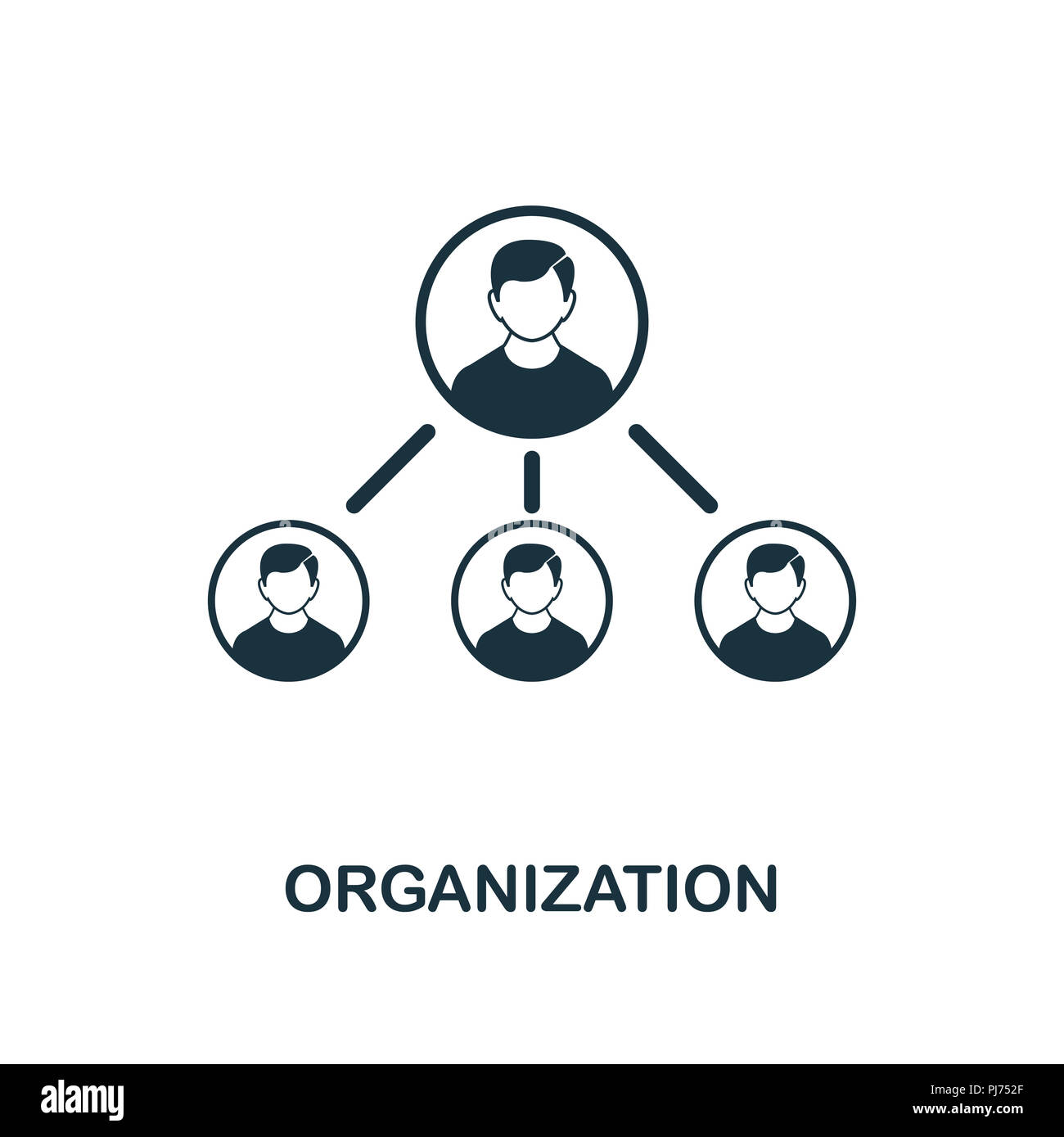 Organizational chart people icon organizational immagini e fotografie ...