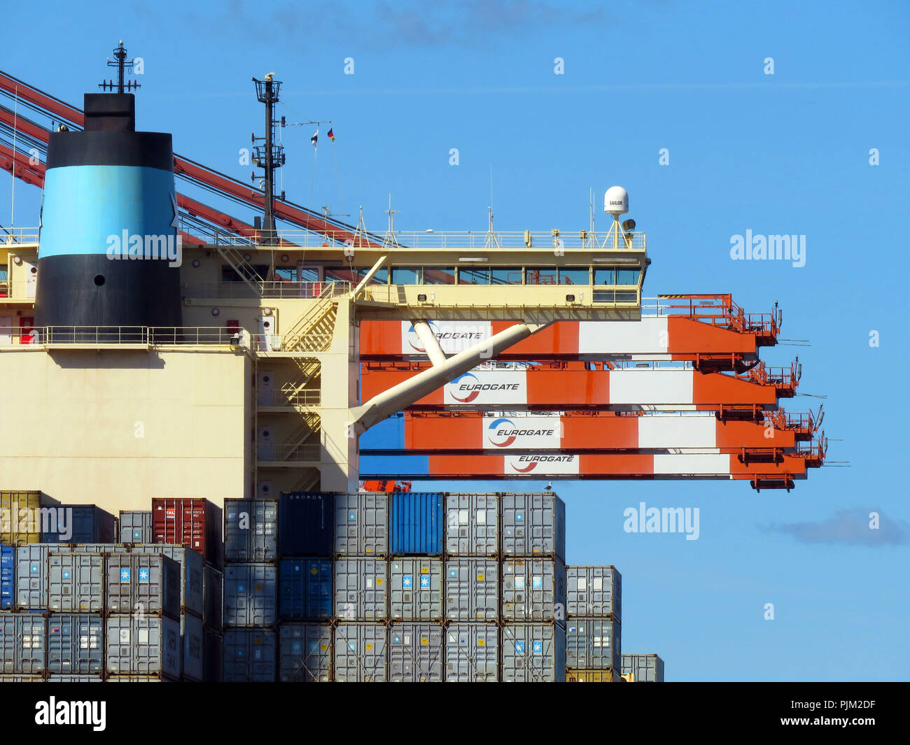 Eurogate containerterminal immagini e fotografie stock ad alta ...