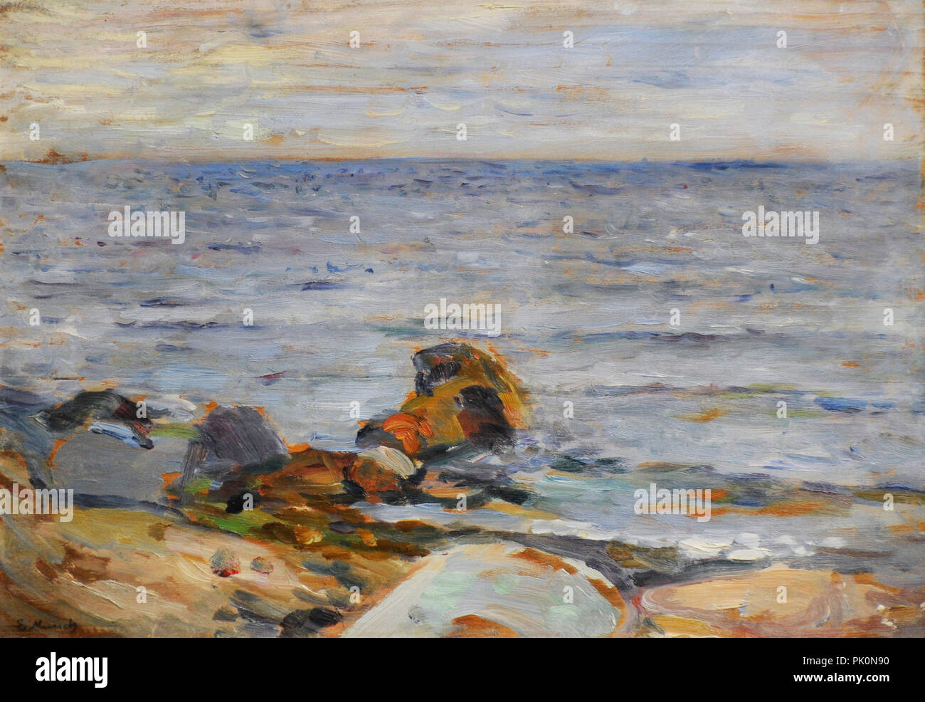 Painting by edvard munch immagini e fotografie stock ad alta ...