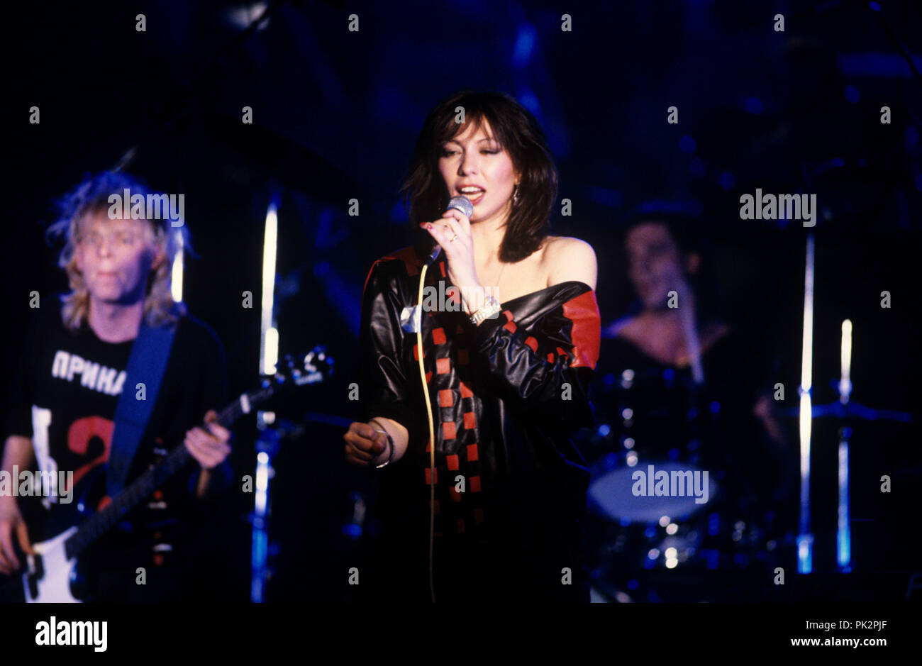 Singer jennifer rush on stage immagini e fotografie stock ad alta ...