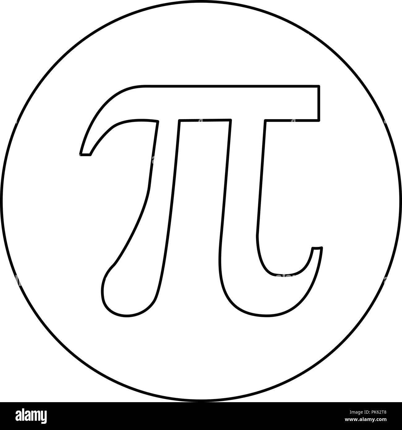 Simbolo della matematica pi Immagini Vettoriali Stock - Alamy
