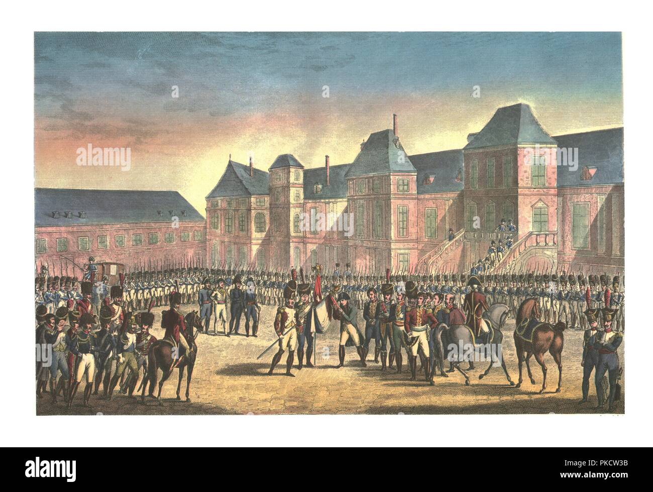 Abdication napoleon immagini e fotografie stock ad alta risoluzione - Alamy