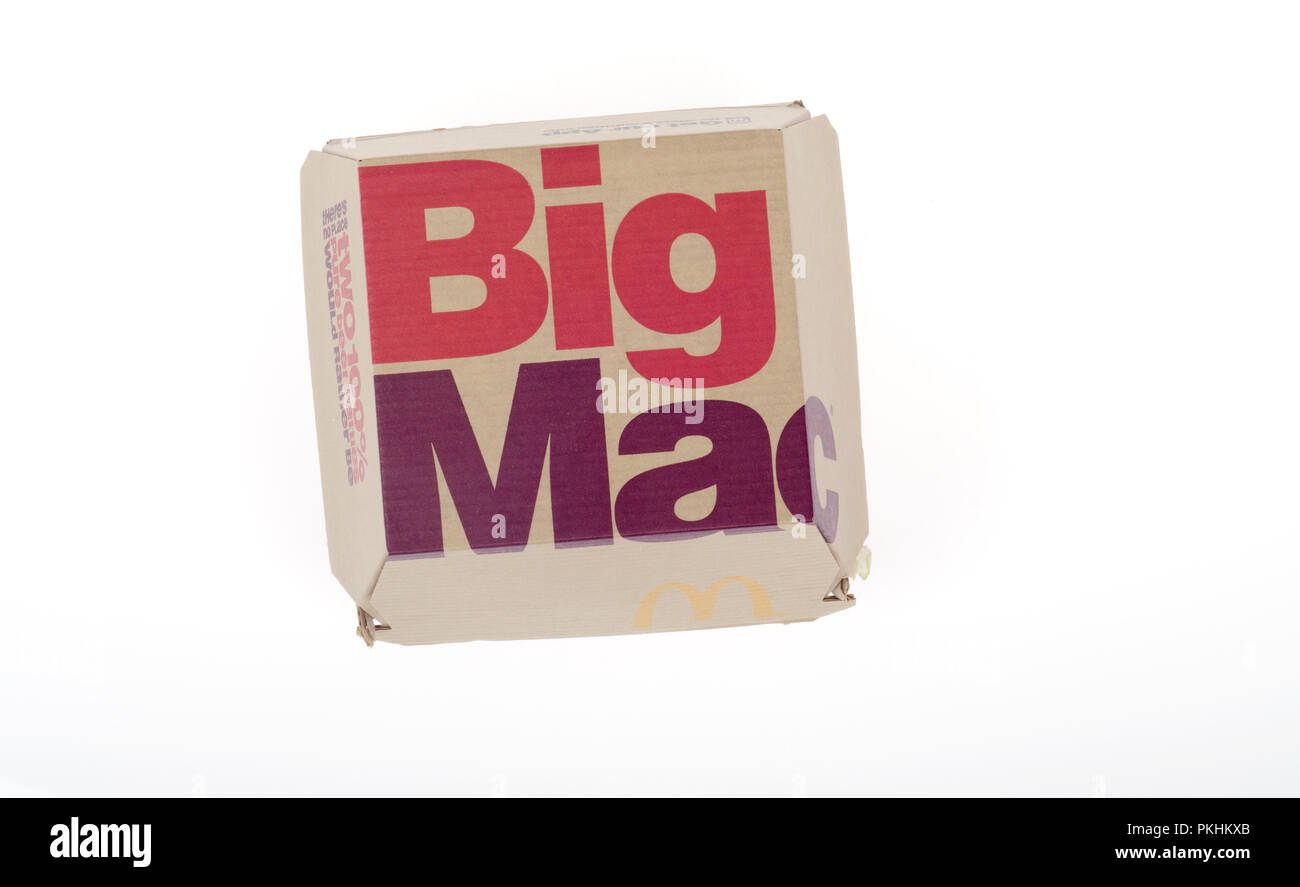 Mcdonalds big mac burger packaging immagini e fotografie stock ad alta ...