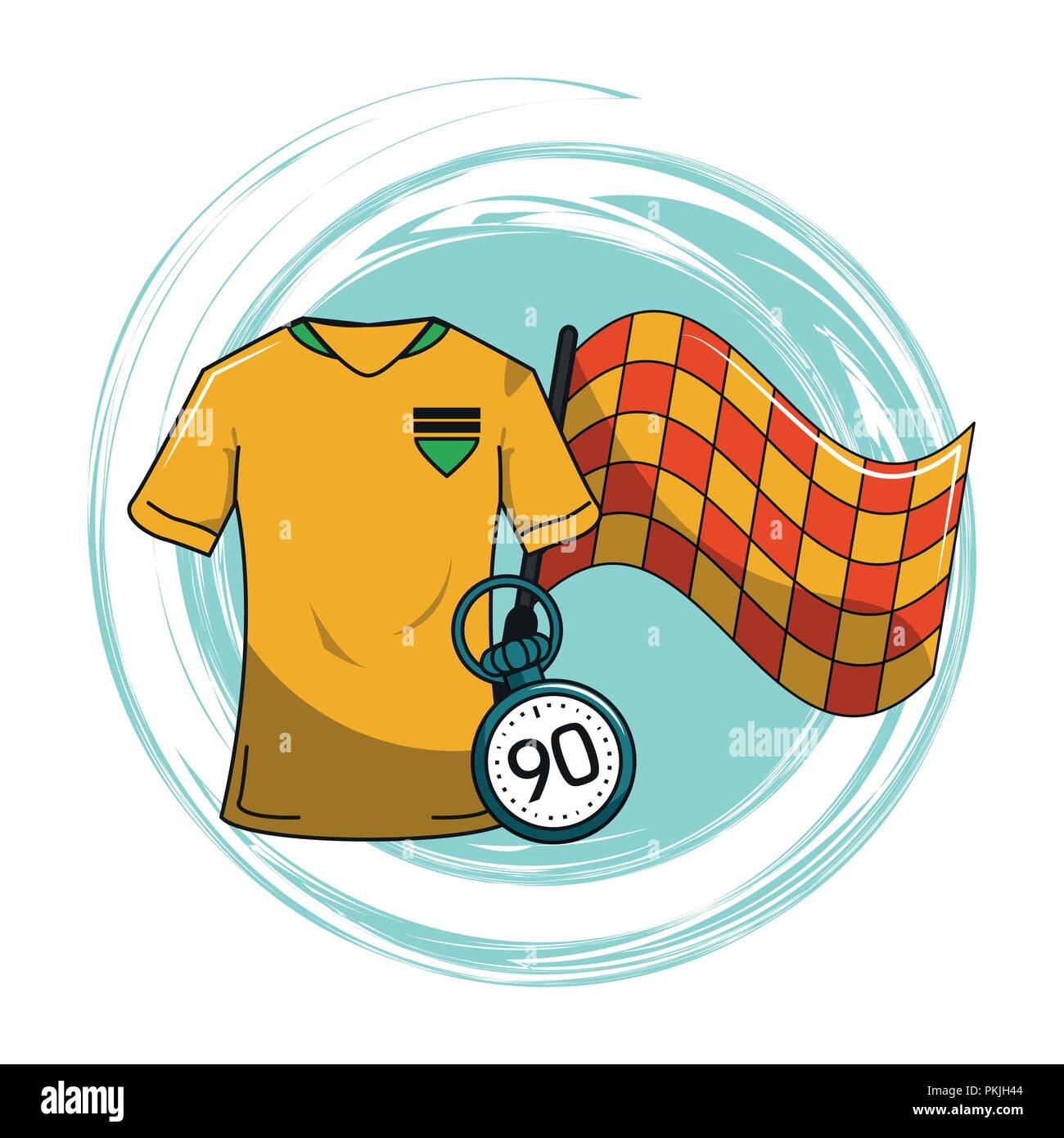 Cartone Animato Di Calcio Immagini e Fotos Stock - Alamy