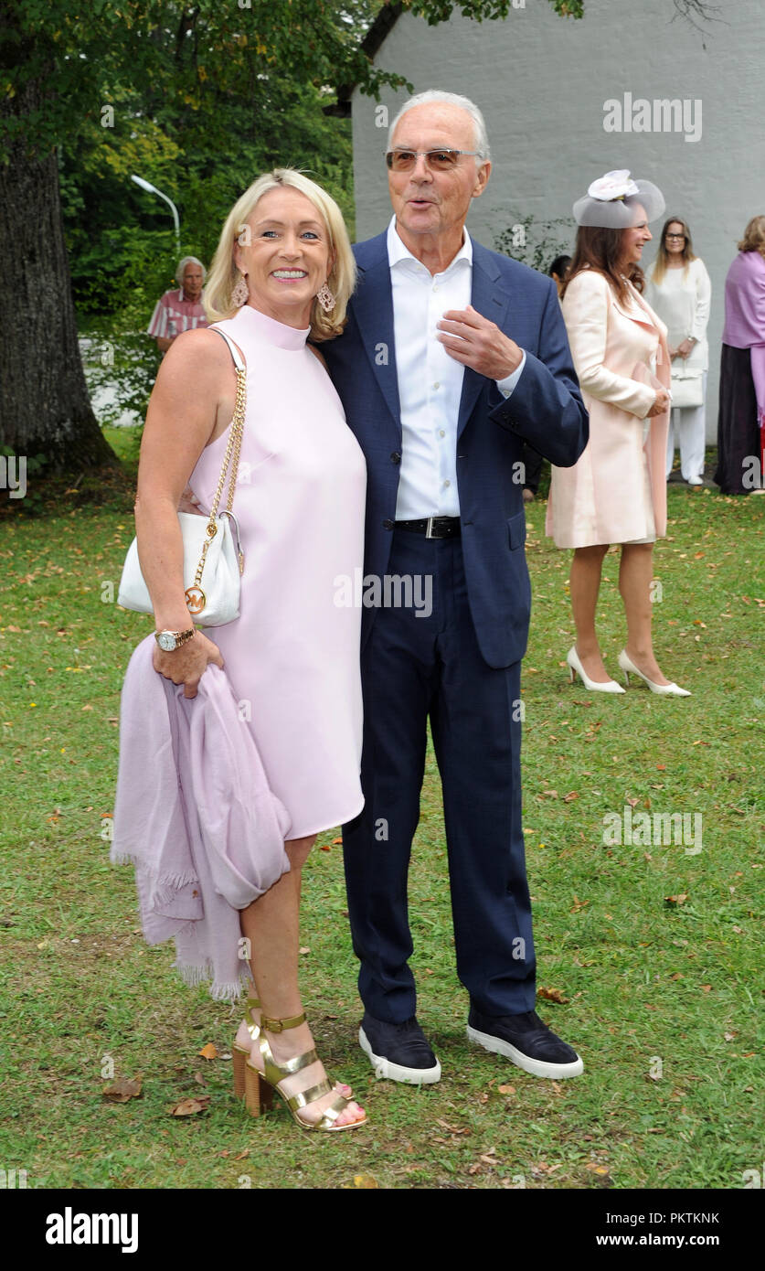 Franz beckenbauer wife heidi beckenbauer immagini e fotografie stock ad ...
