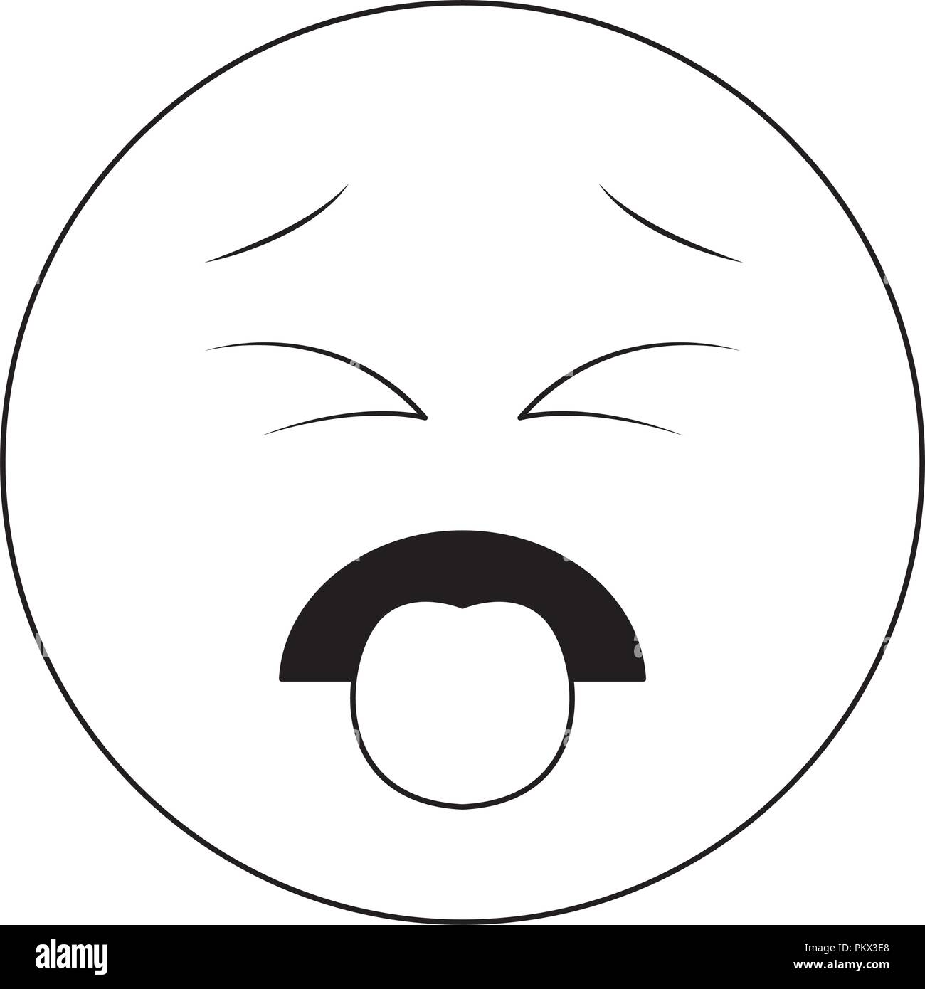 Emoticono De Disgusto