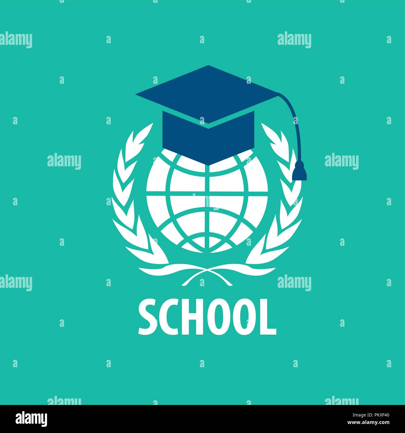 Scuola logo Immagini Vettoriali Stock - Alamy