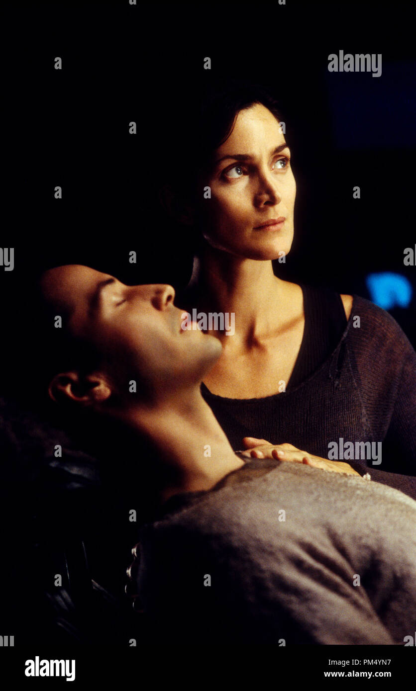 Carrie anne moss keanu reeves matrix immagini e fotografie stock ad ...