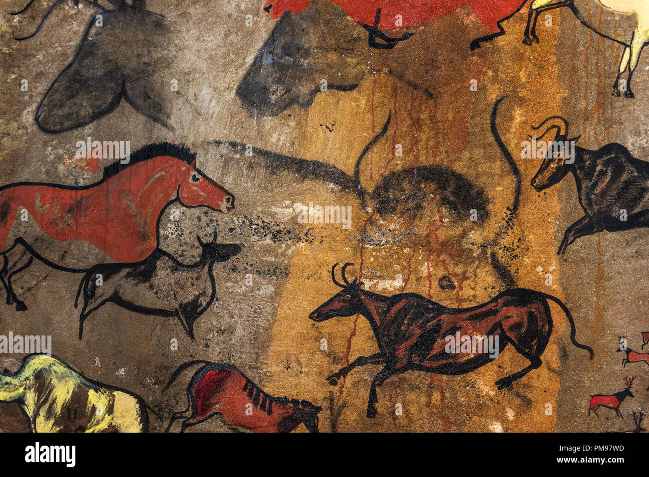 Cave painting immagini e fotografie stock ad alta risoluzione - Alamy