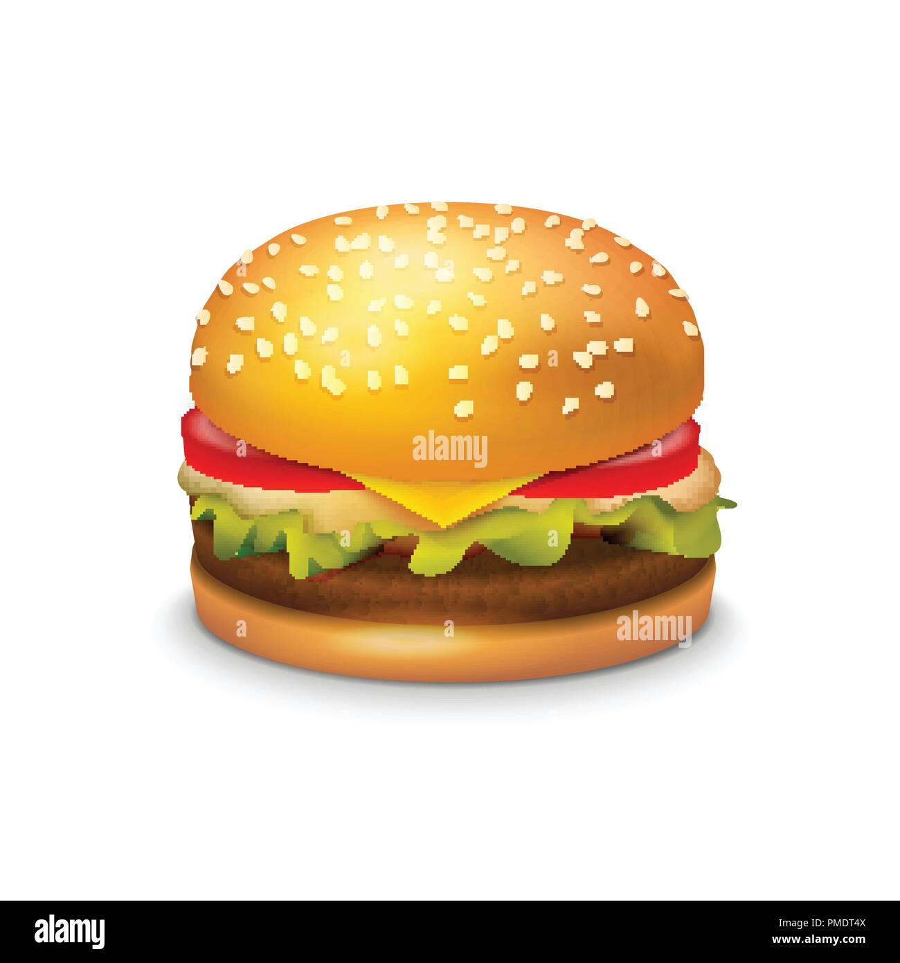 Panino al formaggio Immagini Vettoriali Stock - Alamy