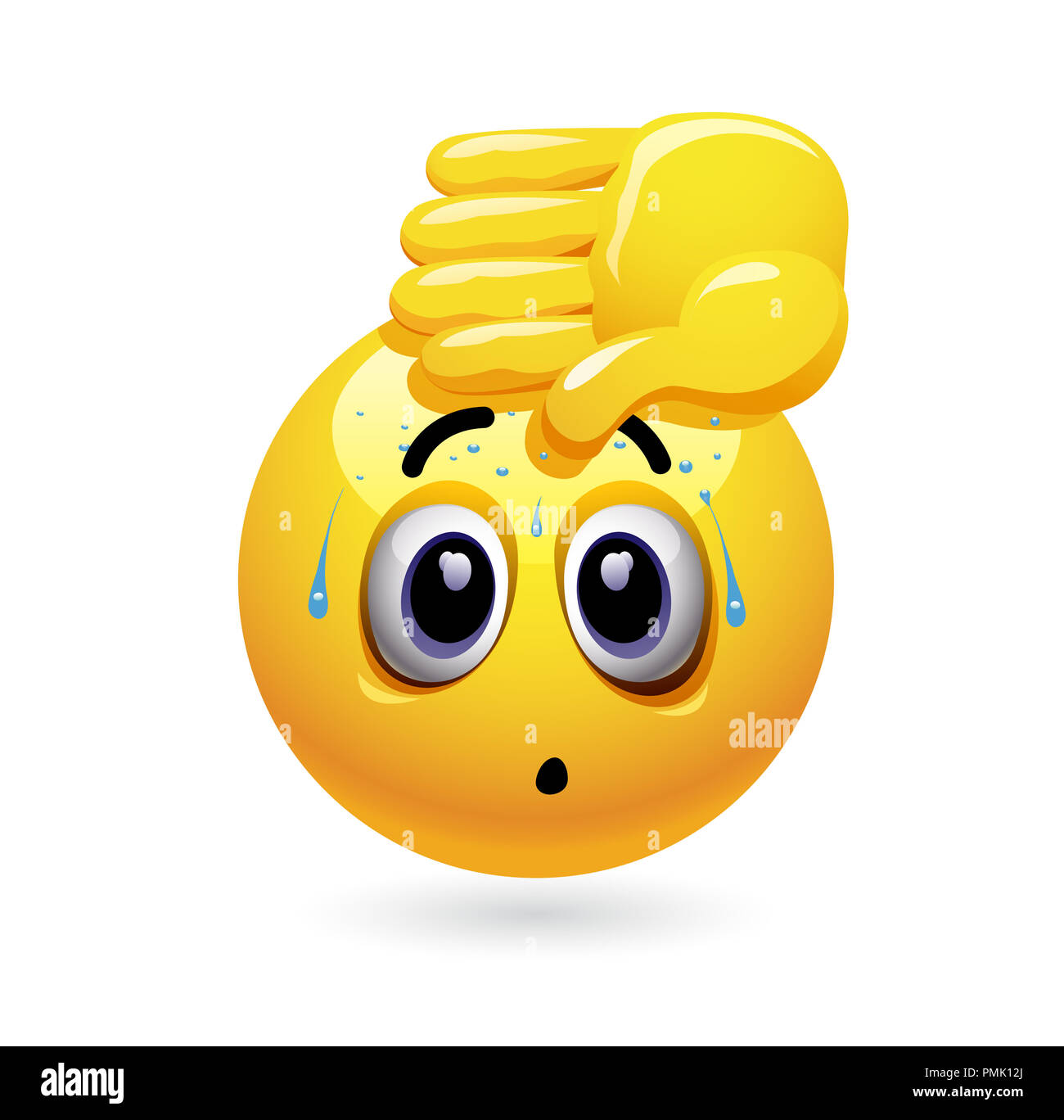 Stress emoji immagini e fotografie stock ad alta risoluzione - Alamy