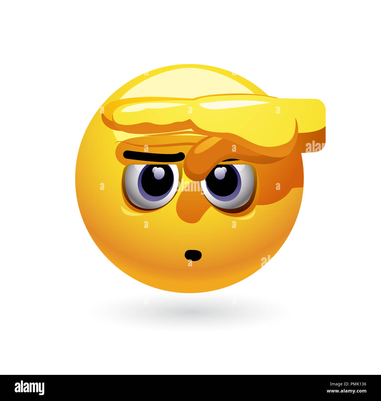 Emoticon smiley face yellow web immagini e fotografie stock ad alta ...