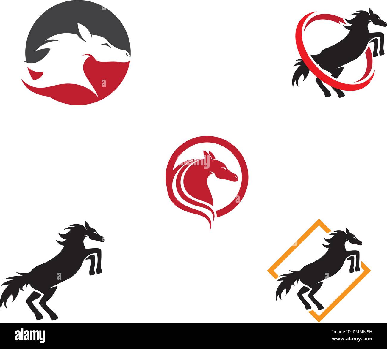 Cavallo disegno testa stilizzato Immagini senza sfondo e Foto Stock ...