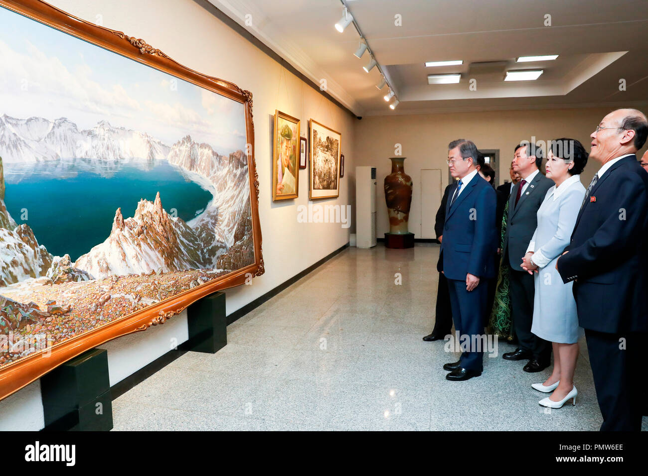 Vertice intercoreano, Sep 19, 2018 : il Presidente sud coreano Jae-In ...